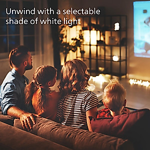 PHILIPS BR30 Dimmable LED Spotlight Bulbs - Flicker Free Light Bulb with EyeComfort Technology - Selectable White - E26 Base - 6 Pack