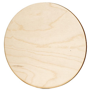 Wooden Oval Cutout 8.5 x 12 Inch, Bag of 3 Unfinished Wood Oval Cutout Shape (1/8 Inch Thick) by Woodpeckers