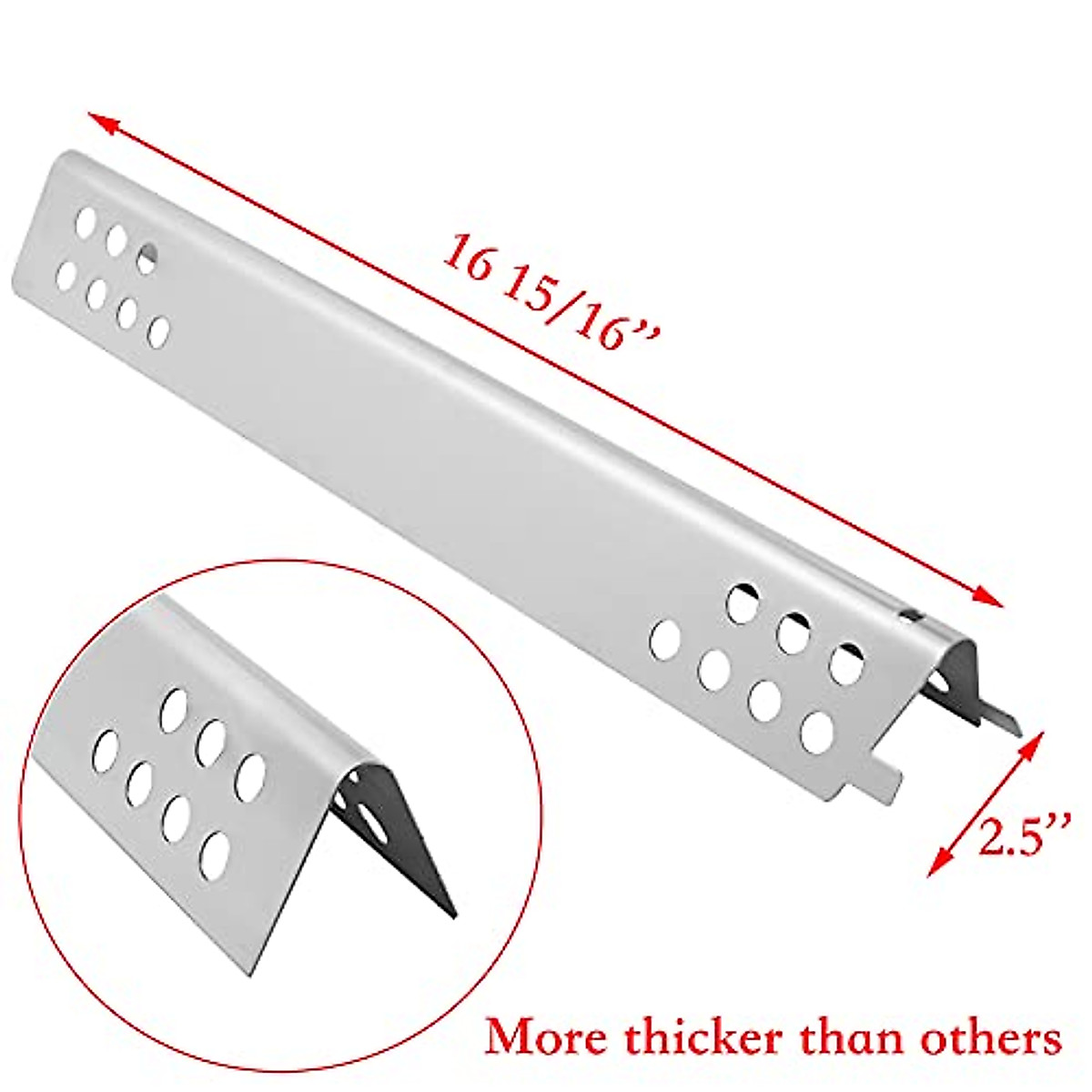 Grill Valueparts Grill Replacement Parts for Charbroil 463377319 463376017 463347017 463335517 463342119 463347418 463377017 463342118 463342119 463342119 G470-5200-W1 Burner g470-0004-w1a Heat Plates