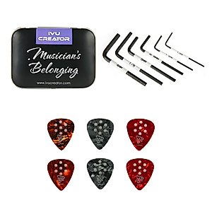 IVU Creator Allen Wrench Hex key for Fender guitar truss rod saddle Allen Wrench set hex key set SAE Metric Musician’s belonging