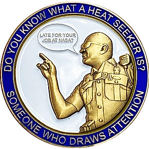 EL6-012 Heroes of The Highway Version 4 Heat Seeker Edition Late for Your Job at NASA CSP Challenge Coin Inspired by Connecticut State Police CT Trooper Matthew Spina