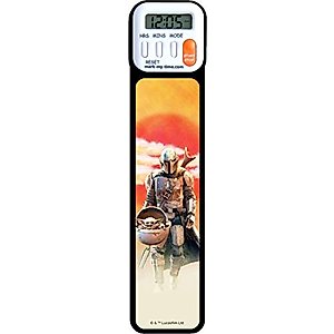 3D Mandalorian and The Child Bookmark with Reading Timer