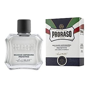 Proraso After Shave Balm, Protective and Moisturizing with Aloe Vera and Vitamin E for Dry Skin, 3.4 Fl Oz (Pack of 1)(Packaging May Vary)