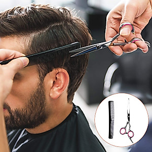 Sirabe 9 Pcs Hair Cutting Scissors Set Hairdressing Scissors Kit, Thinning Haircut Scissors, Professional Barber Salon Home Shears Kit for Men Women