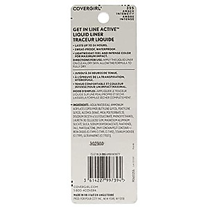 COVERGIRL Get In Line Active Eyeliner, Amber Intensity, 0.36 Ounce