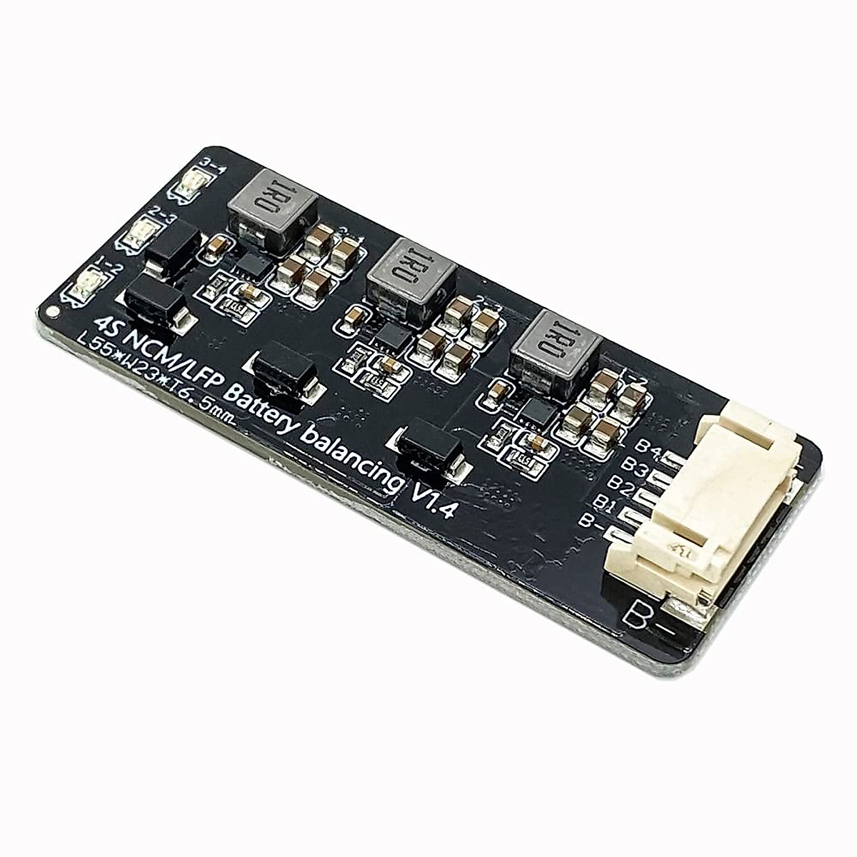 4S 12V 16.8V 1.2A Li-ion Lipo Lifepo4 LFP Battery Active Equalizer BMS Balancer Inductive Balance Lithium Battery Energy Transfer Board (4S)