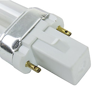 Sunlite 40499 PL7/SP35K Plugin U-Shaped Compact Fluorescent Lamp, 7 Watts, 360 Lumens, 3500K Neutral White, 2-Pin (G23) Base, 10 Pack