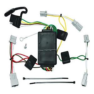 Tekonsha T-One® T-Connector Harness, 4-Way Flat, Compatible with Select Acura TSX : Honda Accord, Civic, Fit : Mazda 3 : Mitsubishi Galant