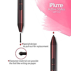 iPlume Stylus, MPP V2.0 for Surface Series and MPP Enabled Devices on Description, Not Compatible with Chrome OS