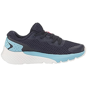 Under Armour Girls' Rogue 3 Alternate Closure, (404) Midnight Navy/Blizzard/Pink Shock, 13, US