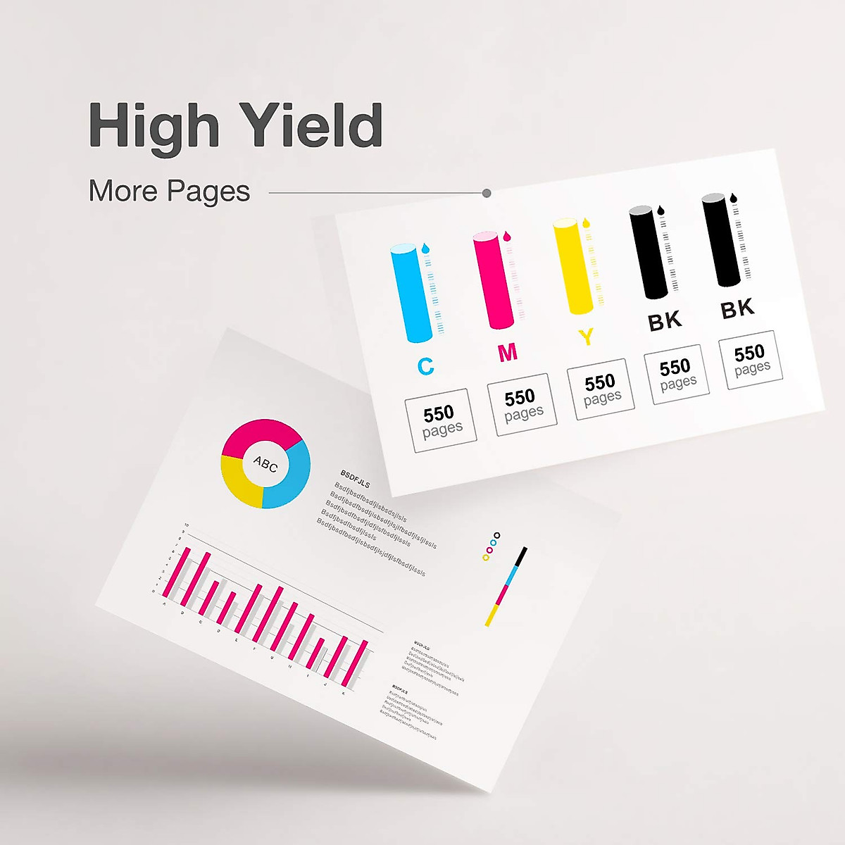 LEMERO Compatible Ink Cartridge Replacement for Brother LC3017 LC 3017 for MFC-J6530DW MFC-J5330DW MFC-J6930DW MFC-J6730DW Printer (1 Black, 1 Cyan, 1 Magenta, 1 Yellow, 4 Pack)