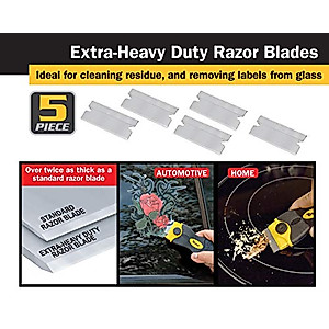 Titan 17002 2-Piece Multi-Purpose and Mini Razor Scraper Set