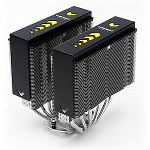Noctua NH-D15 chromax.Black CPU Cooler with NA-HC3 chromax.Black.swap Heatsink Covers