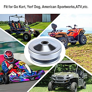 BATONECO 30 Series Go Kart Torque Converter Driver Clutch Replacement for Comet Manco 3/4" Bore Max Torque/Go Kart 219552,5957