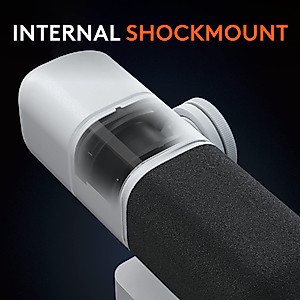 Logitech for Creators Blue Sona Active Dynamic XLR Broadcast Microphone for Streaming and Content Creation, ClearAmp Preamp, Dual-Diaphragm Capsule, Internal Shockmount - Graphite (Renewed)