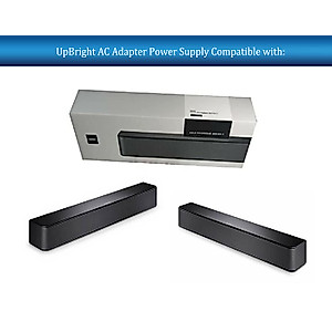 UpBright 20V AC/DC Adapter Compatible with Bose Solo TV Speaker Soundbar Series II 2 Sound bar Home Theatre System 418775 845194-1100 8451941100 845194-110 845194110 DC20V 30W 20VDC 1.8A Power Supply