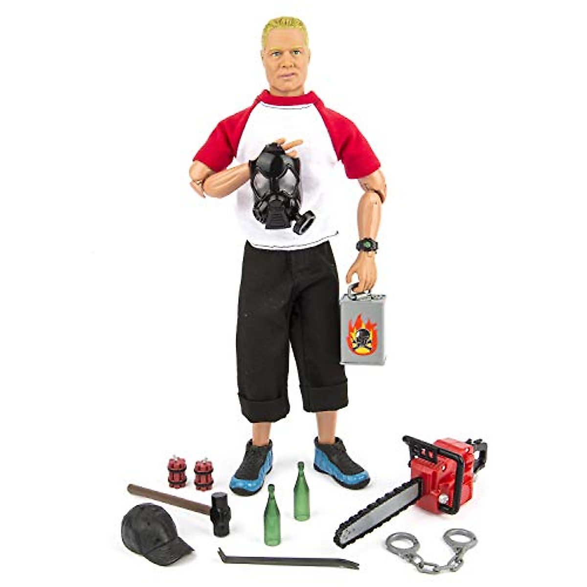 Click N' Play 12 inch Enemy Commando Action Figure with Tools & Accessories 12 pieces Play Set