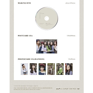 Source Music G-Friend GFRIEND - GFRIEND The 1st Photobook 188p Photobook+1DVD+1Postcard+1Random Photocard+Double Side Extra Photocards Set