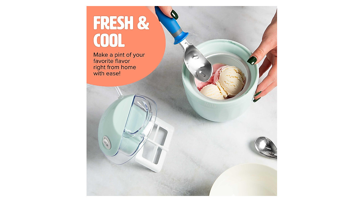 Tasty Mini Ice Cream Maker - Quick & Easy Frozen Treats