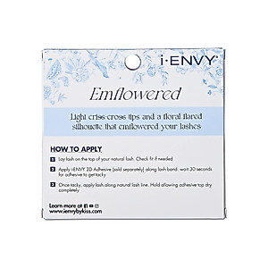 iEnvy Emflowered Natural Blooming Effect Fake Eyelashes Flared 3D False Lashes (06)