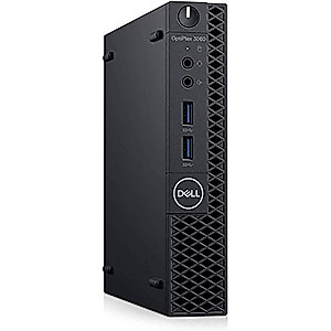 Dell OptiPlex 3060 Tiny Computer Micro Tower PC, Intel Core i5-8500T Processor, 16GB DDR4 Ram, 512GB NVMe SSD, Display Port, HDMI, Wi-Fi, Wireless Keyboard & Mouse, Windows 10 Pro (Renewed)