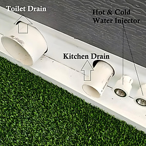 Modern Luxury Home with Pitch Roof – Living House with Bedroom, Bathroom & Kitchen, Waterproof, Sleek Design (20 X 20Ft- One Bedroom Layout)