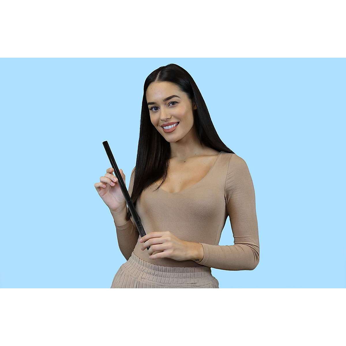 Black Vocal Tubes for Speech Therapy and Singing - Therapy Straws for Vocal Health - Set of 2 Silicone Tubes for water resistant Voice Therapy and singing training