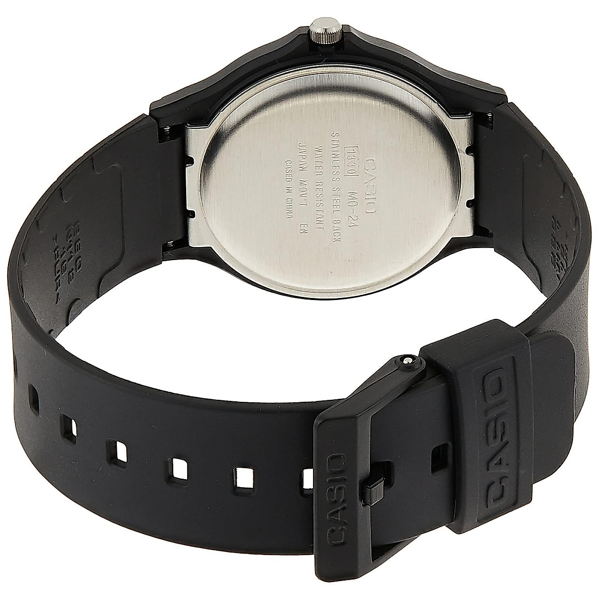 Casio Unisex MQ24-7B Analog Black Resin Strap Casual Watch