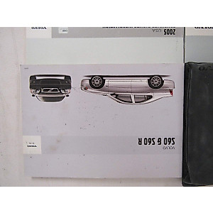 2005 Volvo S60 / S60 R Owners Manual Guide Book