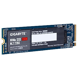 Gigabyte NVMe 256GB M.2 Solid State Drive GP-GSM2NE3256GNTD