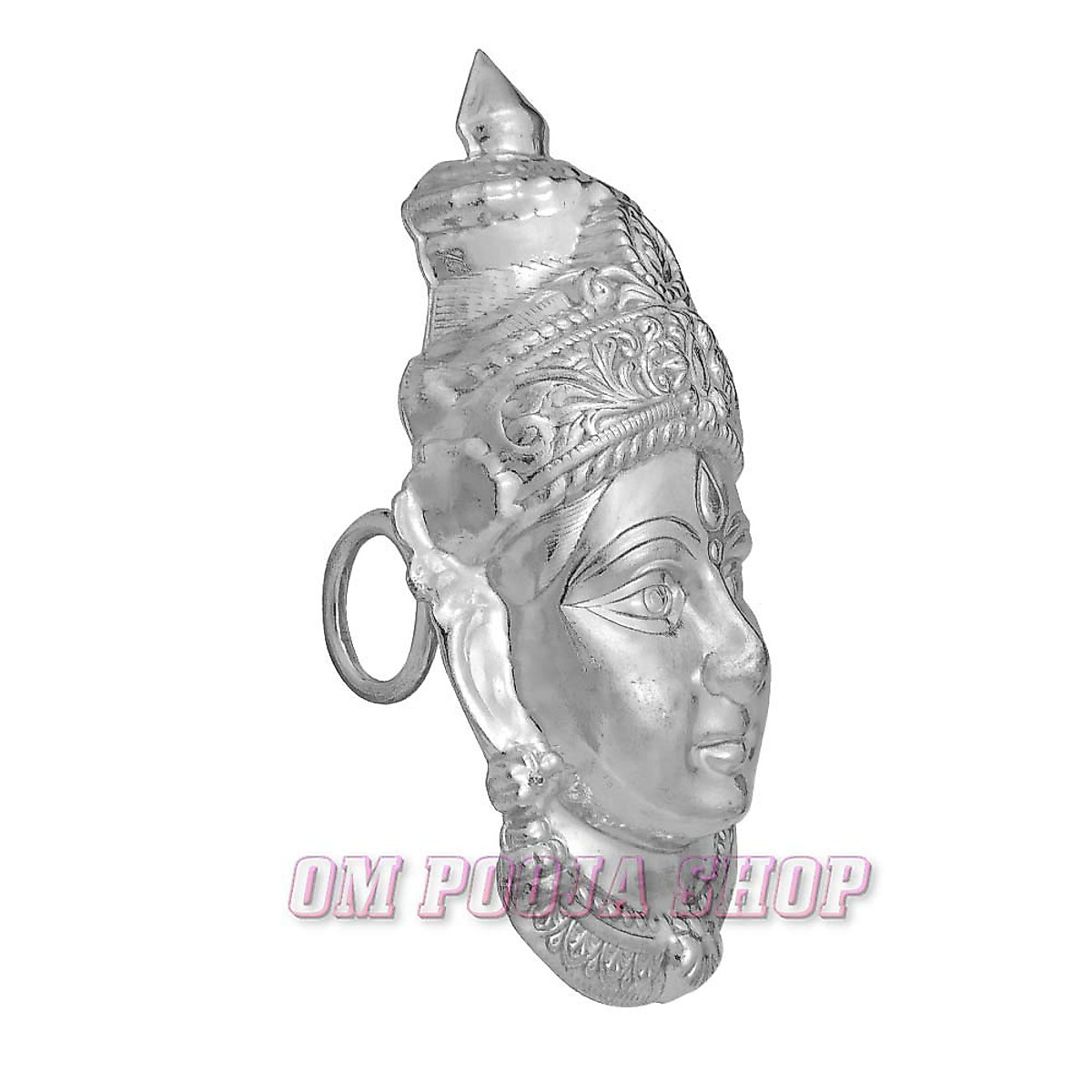 Om Pooja Shop Goddess Mahalakshmi Mukhavada (Face) (6 inches) for Pooja, Decoration & Gift …