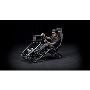 Playseat Trophy Sim Racing Cockpit | High Performance Racing Simulator Cockpit | Supports Direct Drive | Compatible with All Steering Wheels & Pedals on The Market | Supports PC & Console | Black