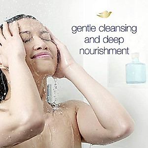 Dove Hair and Skin Care Regimen Pack For Soft Skin and Clean Hair Deep Moisture Includes 2 Hair and 2 Skin Care Products