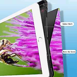 Hubin Case for iPad Air 5th Generation 2022/ iPad Air 4th Generation 2020 10.9 Inch with Pencil Holder,Dog A169 Whit Auto Sleep/Wake Up