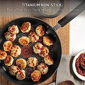 T-fal Ultimate Hard Anodized Nonstick Cookware Set 12 Piece Pots and Pans, Dishwasher Safe Grey