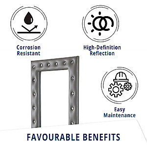 Crystal Tufted Floor Mirror Full Length, 63"LX22"W Wall Mirror Full Length, Standing Mirror Full Length, Full Length Wall Mirror With Faux Wood Frame, Full Length Mirrors for Bedroom - Gray