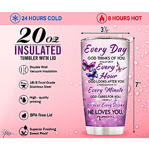 Mothes Day Gifts for Women, Mom from Daughter, Son, Kids - Religious Gifts for Women of Faith - Christian Gifts for Women Mom Friends - Inspirational Gifts for Women - Spiritual Gifts 20oz Tumbler