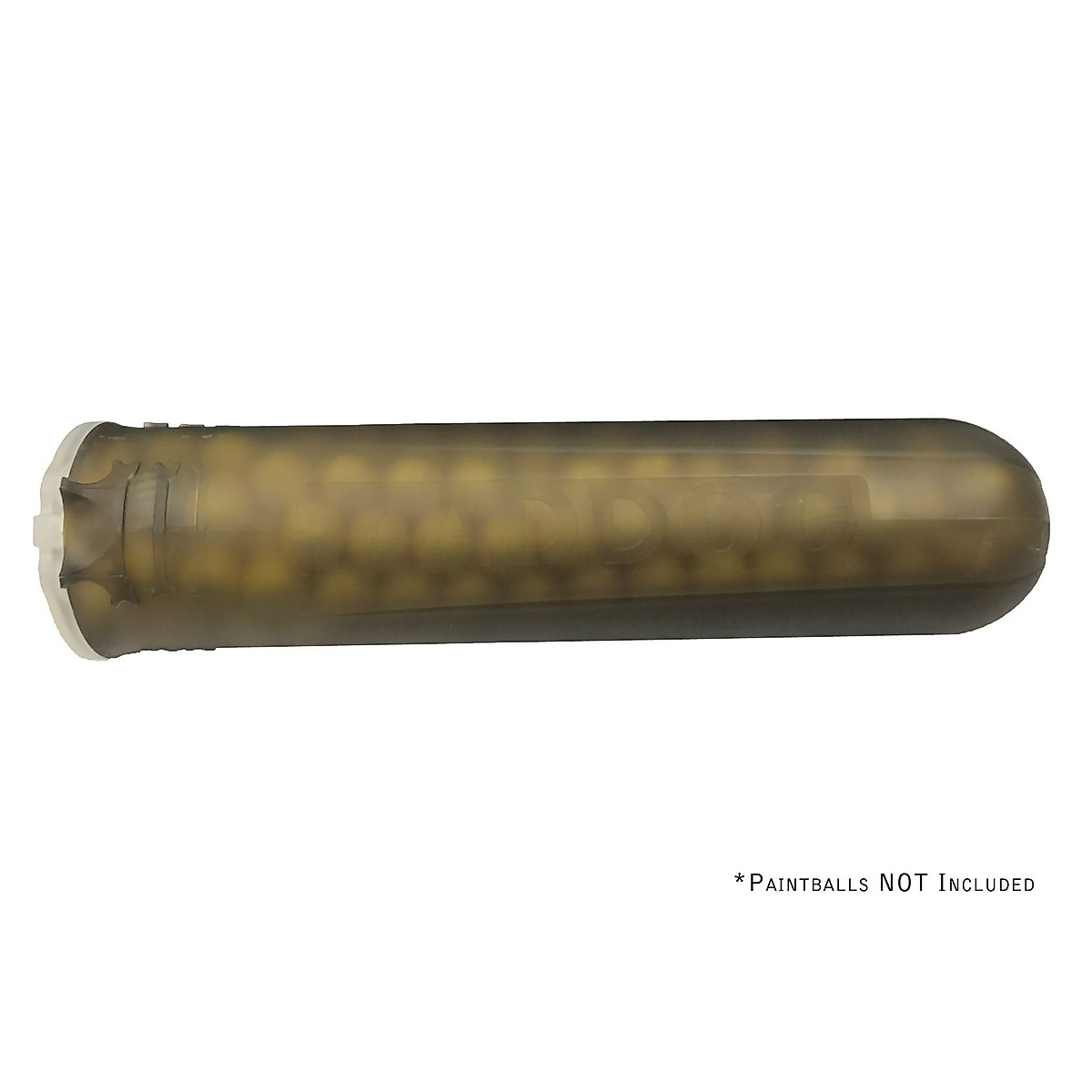 Maddog 150 Round BONES Paintball Pod - Smoke - 6 Pack
