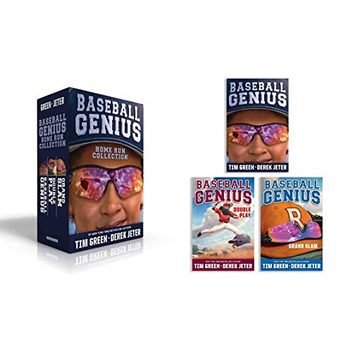 Baseball Genius Home Run Collection (Boxed Set): Baseball Genius; Double Play; Grand Slam (Jeter Publishing)