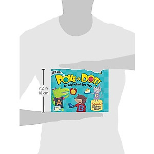 Melissa & Doug Children's Book - Poke-a-Dot: An Alphabet Eye Spy (Board Book with Buttons to Pop) - Alphabet Pop It Book, Push Pop Book For Toddlers And Kids Ages 3+