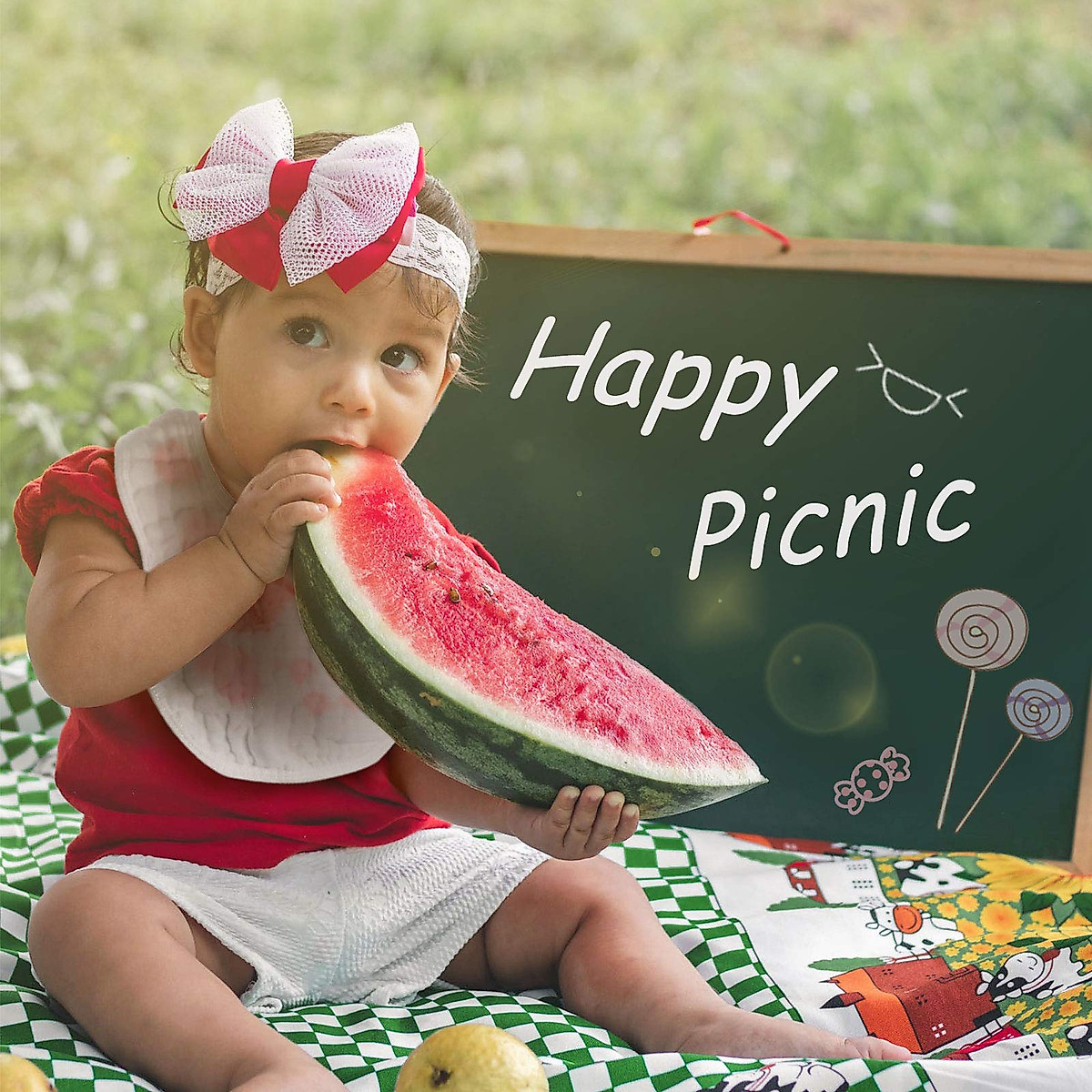 Geyoga 20 Pieces White Muslin Baby Bandana Drool Bibs Soft Scarf Bibs Breathable Burp Cloths Adjustable Baby Bibs for Teething and Drooling Baby Boy Girl Infant Newborn