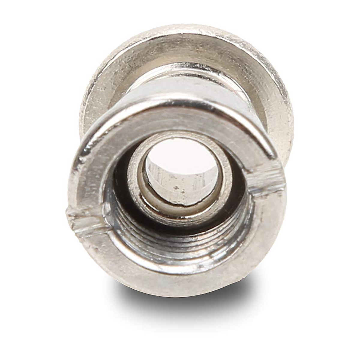 8PCS Bike Crankset Chainwheel Screws Fit,plplaaoo Steel Silver Crankset Screw Nut, 0.5 x 0.4 in Crankset Screw Bolts, Durable Crank Fixing Bolt for Mountain Bike Road Bicycles, bike nuts bike cra