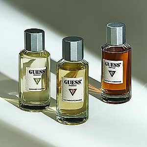 GUESS Originals Type 3 Tobacco & Amberwood Eau de Parfum Perfume Spray For Unisex 3.4 Fl. Oz.