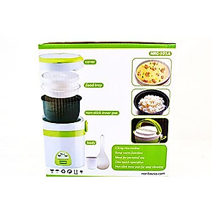 Travel Rice Cooker,Mini Rice Cooker By C&H Solutions
