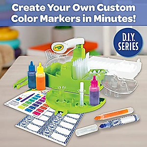 Crayola Marker Maker, DIY Kids Crafts, Create 16 Markers for Kids, Arts & Crafts Kit, Gift for Girls & Boys, Ages 7+