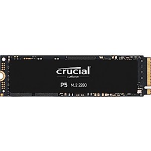 Crucial P5 1TB 3D NAND NVMe Internal Gaming SSD, up to 3400MB/s - CT1000P5SSD8