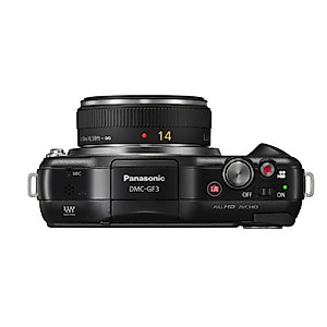 Panasonic Lumix DMC-GF3CK Kit 12.1 MP Digital Camera with 14mm Pancake Lens