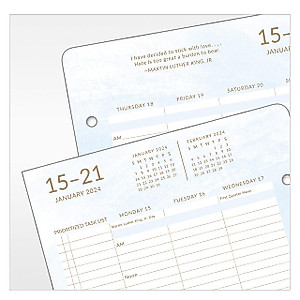 FranklinCovey - Simplicity for Moms Weekly Ring-Bound Planner (Classic, Jan 2024 - Dec 2024)