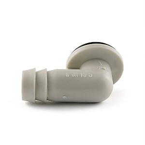 E-outstanding Air Conditioner Drain Connector 2PCS 3/5 Inch AC Drain Hose Elbow Fitting with Rubber Ring for Window AC and Mini Split Units