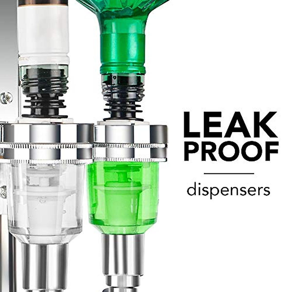 Final Touch 6 Bottle Rotating Liquor Dispenser/Bar Caddy (FTA1816)